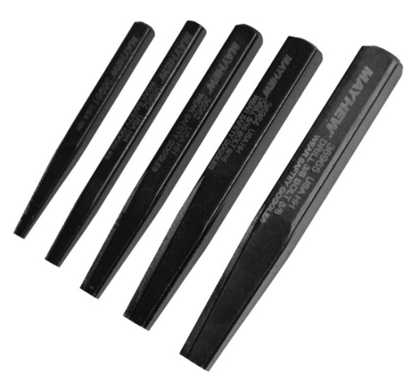 MAYHEW SCREW EXTRACTOR SET 5PC SAE