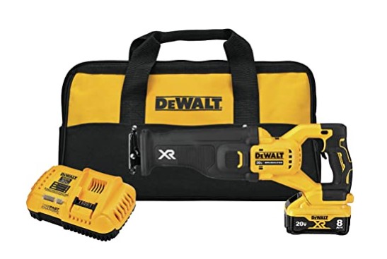 DEWALT 20V MAX XR BRUSHLESS RECIPROCATING SAW W/ POWER DETECT TOOL ...