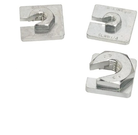 B-LINE SLN 3/8 SLIP ONLOCK NUT ZP